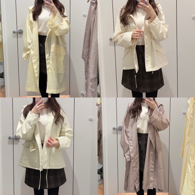 유니클로 U 23ss 르메르 나일론판초 파카 아우터 착용 후기 : 네이버 블로그