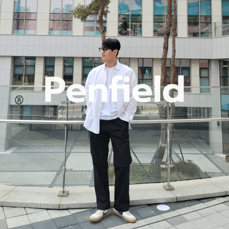 펜필드 남자 치노팬츠 봄 캠핑패션 코디에 제격인 와이드 바지 추천 네이버 블로그