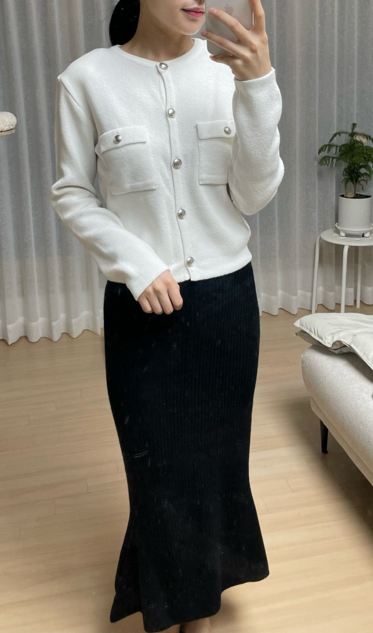 시에 Sie|클래시 포켓 가디건 파인 크림 여름쿨톤 여쿨 가디건 30대 여자 가디건 추천 하객룩 데이트룩 코디 네이버 블로그