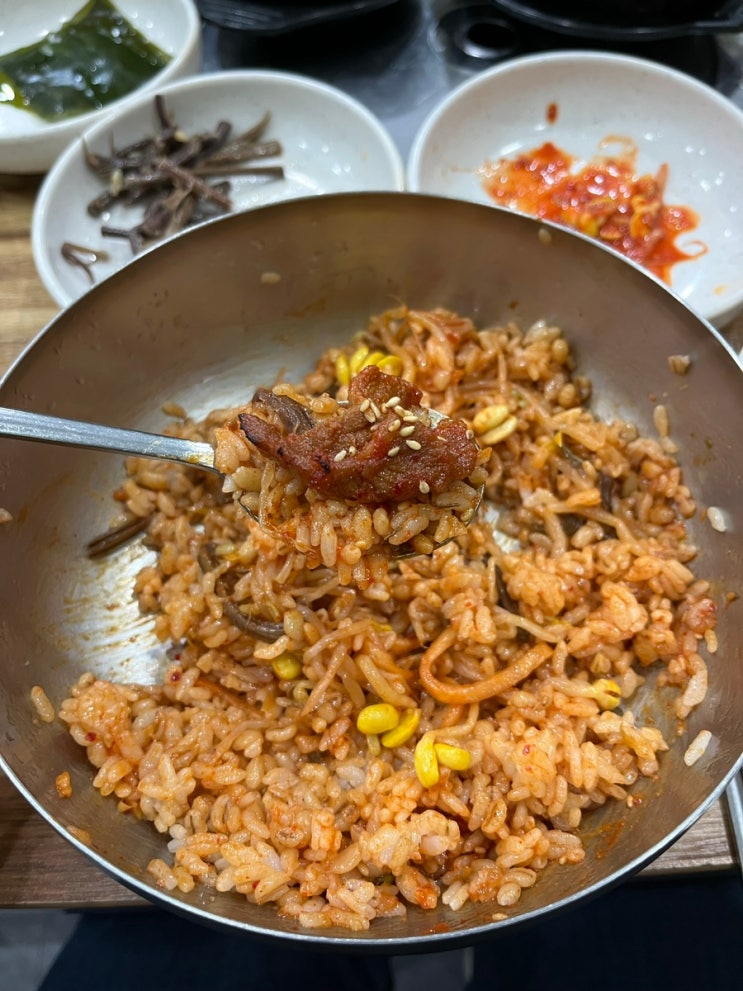 중랑역 맛집 풀잎보리쌈밥생고기 든든한 쌈밥정식 한상 네이버 블로그