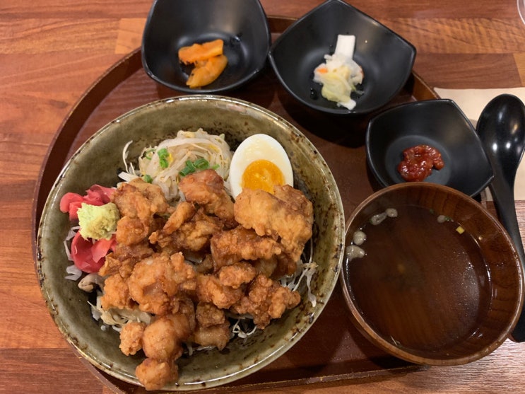 오사무식당 강남 역삼 혼밥 맛집 가라아게동 돈토로동 라멘 후기 네이버 블로그