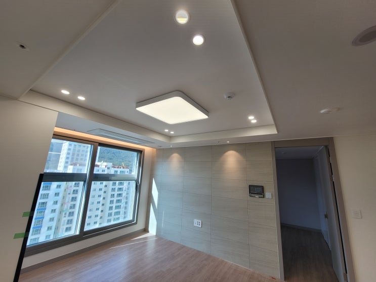 부산LED조명[갤러리조명] 입주아파트 동래구 동래더샵 102동 오피스텔 간접조명 공사 : 네이버 블로그