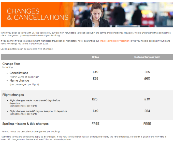 이지젯(easyjet) 취소 & 환불규정, 이름 틀렸을 때 수수료 : 네이버 블로그
