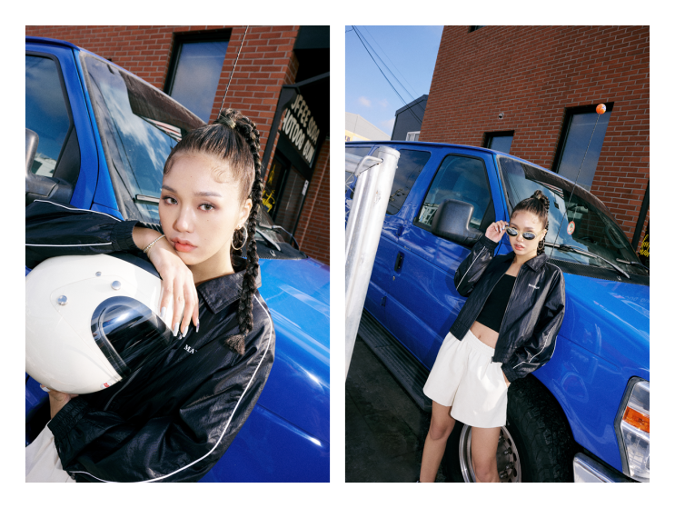 마크엠 오마이걸 미미 23ss 룩북으로 만난 봄신상 패션 알아보았죠 Ft 여자 데님자켓 코디 네이버 블로그