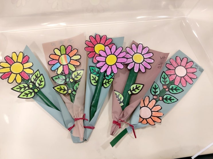 덕양구삼송노인주간보호센터 꽃다발 만들기 시니어데이케어 주은 삼송센터 네이버 블로그