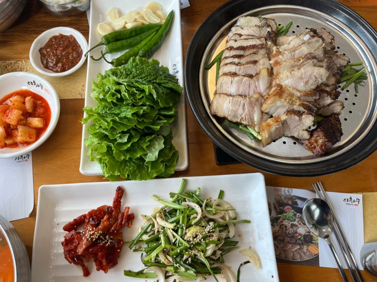 순천맛집 이화수신대점ㅣ순천육개장맛집ㅣ육칼국수순두부육개장보쌈왕만두맛집ㅣ순천신대지구맛집ㅣ가족들이랑점심나들이 네이버 블로그