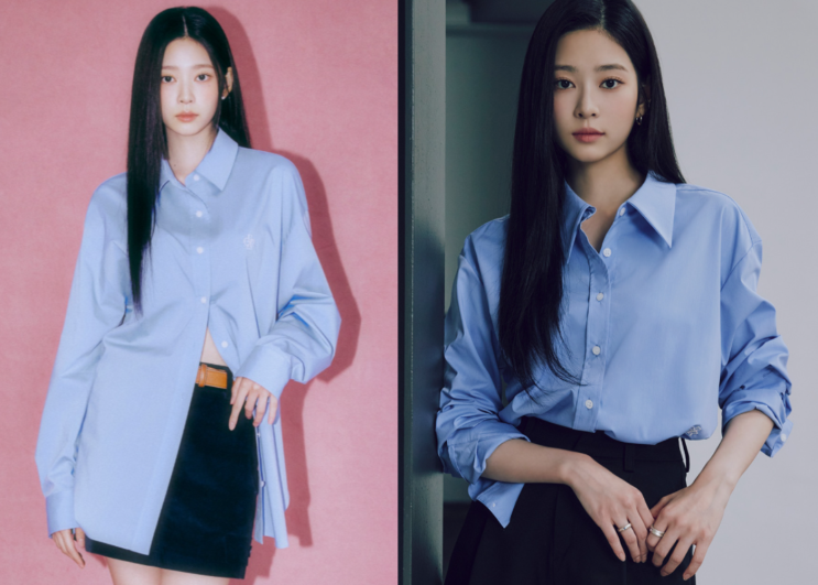 코발트 블루 And 스카이 블루 셔츠 코디 모음 올봄유행패션 네이버 블로그