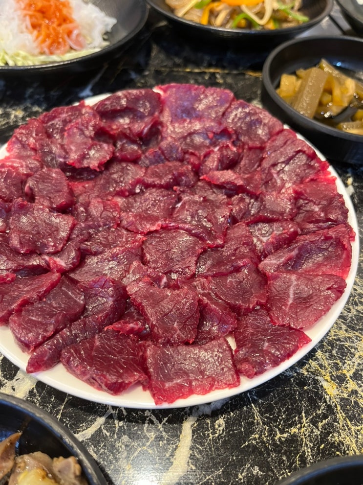 1번 생고기 내 마음속 1번👍 대구 달서구 육회 상인동 생고기 맛집 상인동 고기집 네이버 블로그