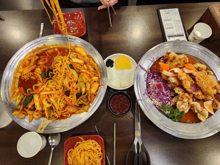 대구 수성구 야끼우동 쟁반짜장 찹쌀 탕수육 맛집 리안 네이버 블로그