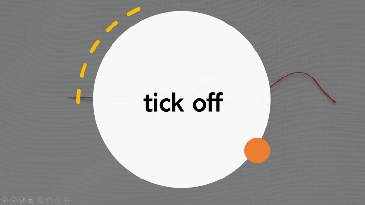 Phrasal Verb 1 tick off : 네이버 블로그
