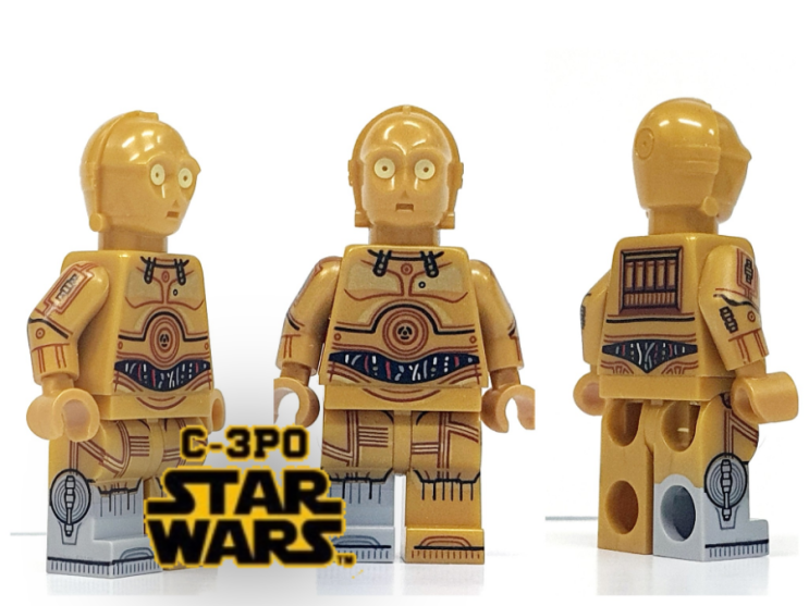 [75341] 듀얼몰드 실버 렉 (silver leg) C-3PO : 네이버 블로그