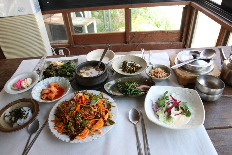석모도 미네랄온천 맛집 토담마을 밴댕이회무침 네이버 블로그