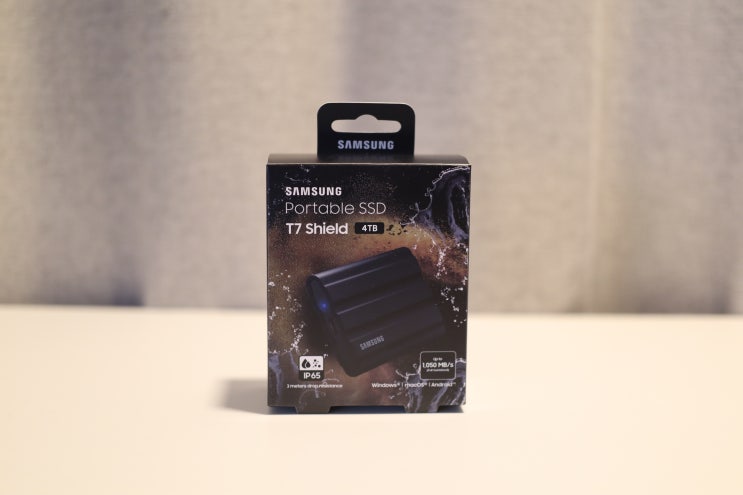 삼성 포터블SSD T7 4TB / T7쉴드 대용량SSD 외장SSD 추천! : 네이버 블로그