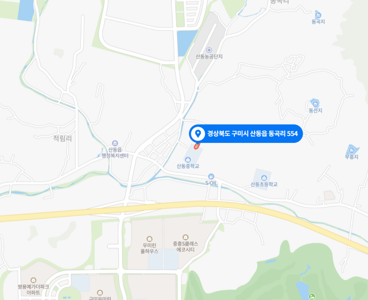 구미 【산동 인덕지구 도시개발구역】 지정 및 개발계획 네이버 블로그
