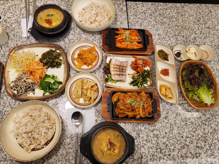 롯데백화점노원점 맛집 제육볶음도 맛있는 정순화황토방청국장 네이버 블로그
