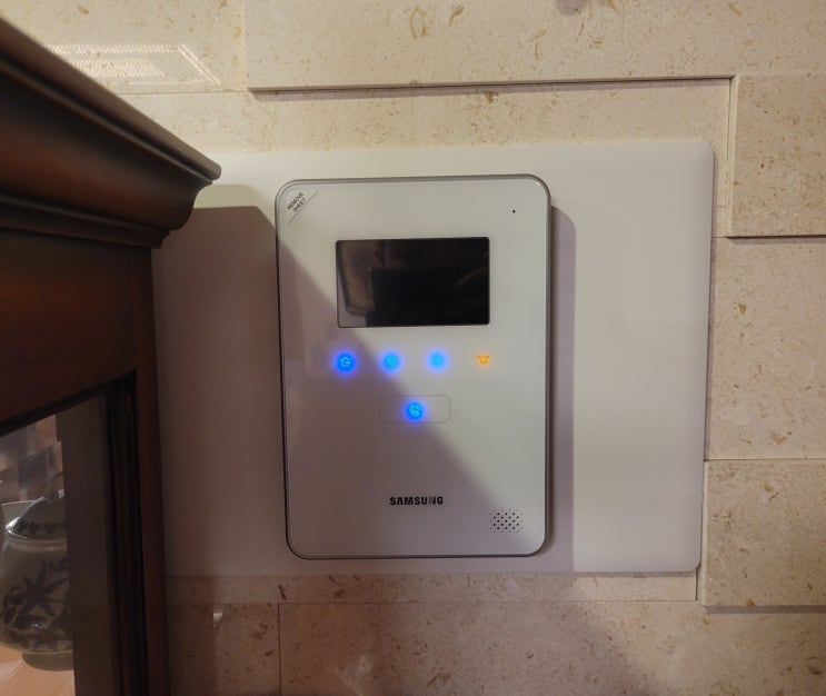 강남구 역삼동 쌍용플래티넘밸류 삼성 비디오폰 SHT-3625AMW, 삼성 도어락 SHP-DP951 교체 설치 : 네이버 블로그