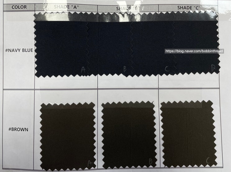 해외영업(의류벤더) ㅣ 랩딥 (Lab dip or L/dip) : 네이버 블로그