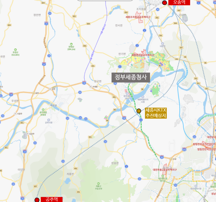 세종시KTX (feat)사전타당성조사, 대통령집무실, 세종의사당, 충북도, 청주시 KTX 반대, 노선도 [23편_미래 철도 시리즈] : 네이버 블로그