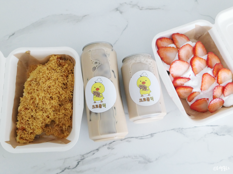 신가동 디저트 맛집@ 크로플덕 광주신가점, 신가동카페 신가동크로플 원픽! : 네이버 블로그