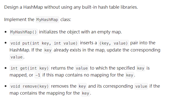 JAVA_Design HashMap_LeetCode 706 : 네이버 블로그