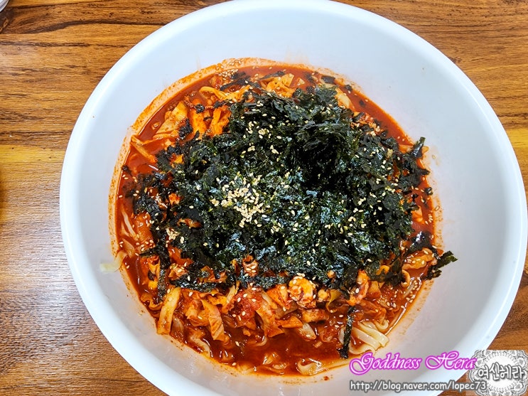 이천 소문난칼국수, 관고시장 안에 있는 맛있는 낙지비빔칼국수집 : 네이버 블로그