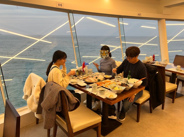 정동진 횟집 썬크루즈 직영 바다 위 범선 횟집 어국 네이버 블로그