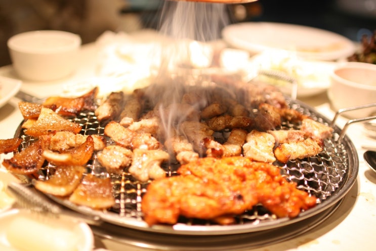 위례 명륜진사갈비 리뉴얼 가격 가족모임 셀프바 무한리필 네이버 블로그