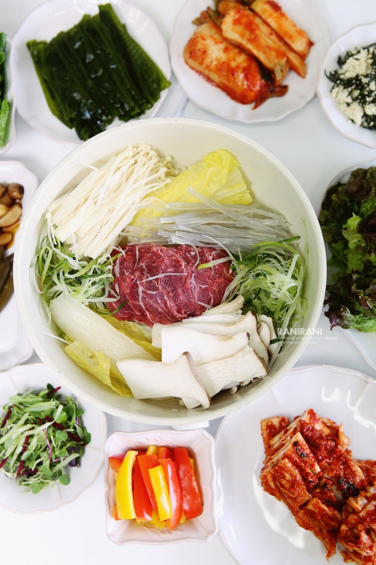 밀키트 추천 서울식 불고기 전골 국물 소불고기 버섯전골 요리 편하게 동추원몰 네이버 블로그