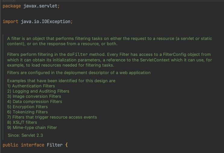 Spring boot Filter : 네이버 블로그