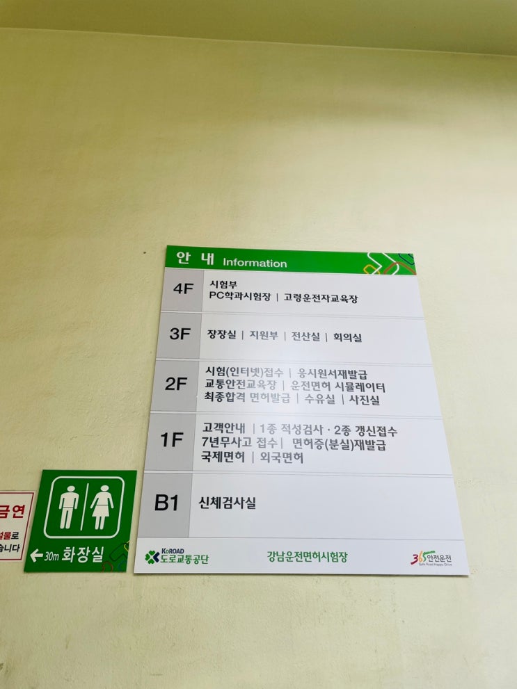 외국인 남편과 강남운전면허시험장에서 교통안전교육 신체검사 학과시험 합격후기 운전면허 필기시험 공부방법 외국인 한국에서