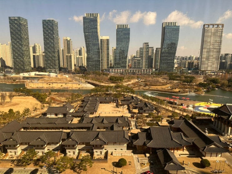 송도센트럴파크호텔 압도적인 센트럴파크뷰 1박 조식 포함 투숙 후기 네이버 블로그