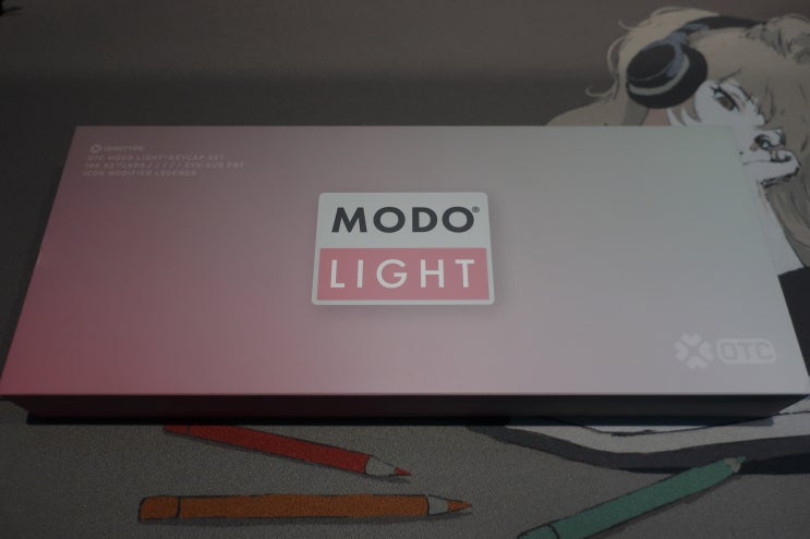 PBT 모돌라? 키캡, OTC MODO® LIGHT KEYCAPS, GMK Modern Dolch Light, Muted ...