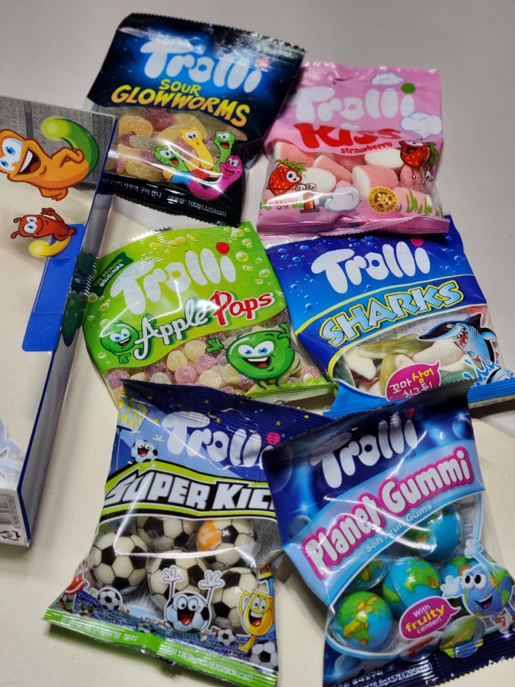 트레이더스 간식추천 트롤리 젤리 Trolli Jelly : 네이버 블로그