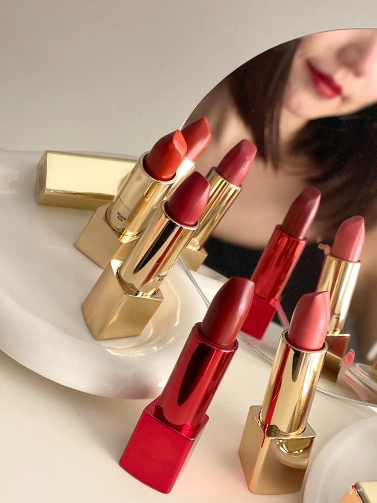 비건뷰티 아워글래스언락드 새틴크림립스틱 뷰티클래스💋 안다즈호텔에서 글로벌메이크업아티스트와 레드0 발색리뷰까지~💄 네이버 블로그