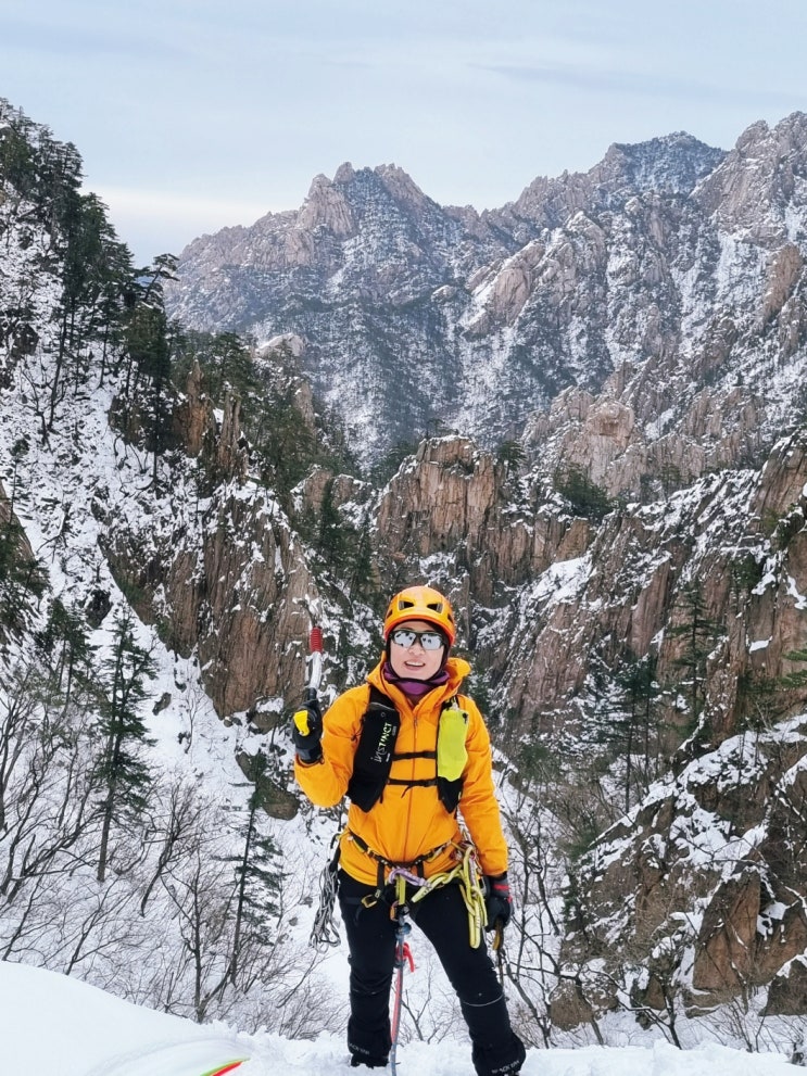 설악산 숨은 비경 잦은바위골 빙벽등반 정보 20230218 : 네이버 블로그