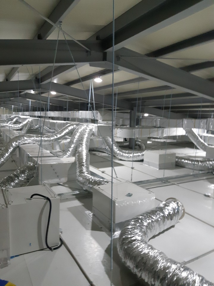 공장 클린룸 방폭등 공사, BFU, FFU 전기 설치 작업 : 네이버 블로그