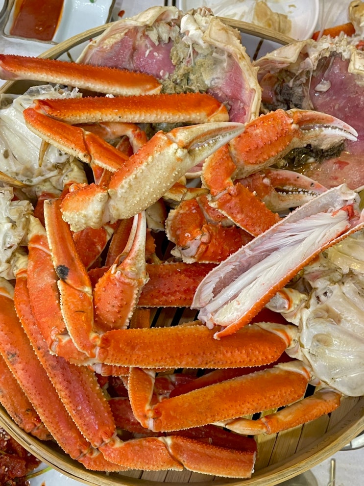 🦀 세종에서 저렴하게 대게 먹을 수 있는곳 킹크랩 포장 네이버 블로그