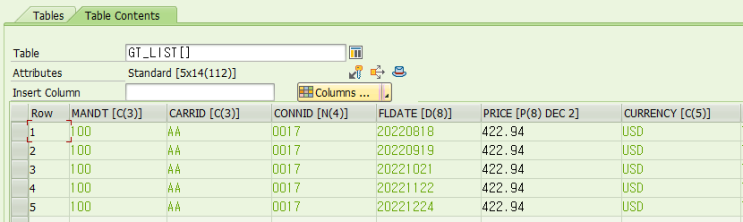 [ABAP] INSERT - 인터널 테이블 데이터 삽입 : 네이버 블로그