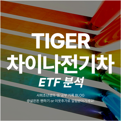 TIGER 차이나전기차SOLACTIVE ETF 주가전망 : 네이버 블로그