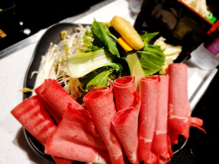 서울 영등포 미이팅 영등포 신세계백화점 지하 식당가 맛집 1인 샤브샤브 타임스퀘어 방문하시면 깔끔 담백한 샤브샤브와