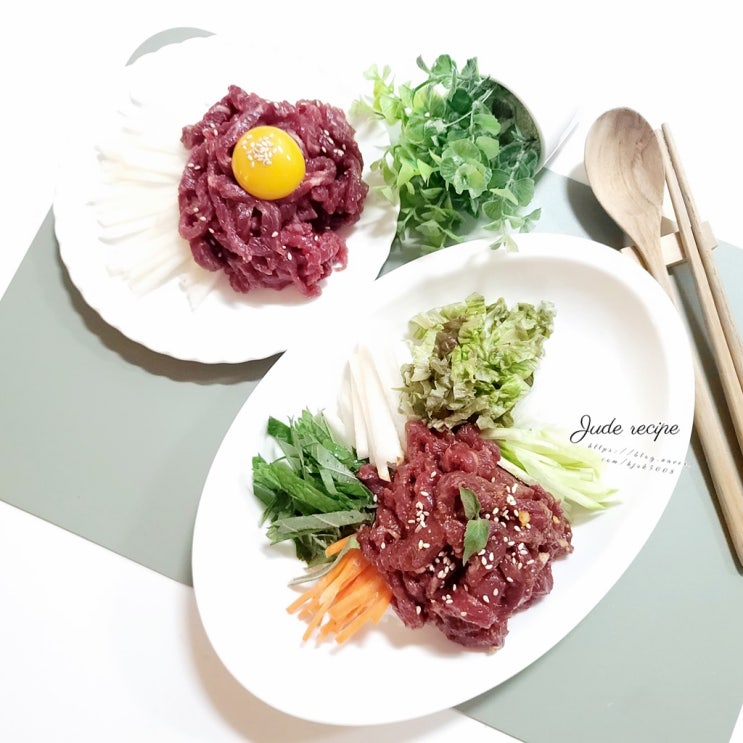 육회비빔밥 레시피 편레스토랑 류수영 육회 비빔양념장 농협한우 : 네이버 블로그