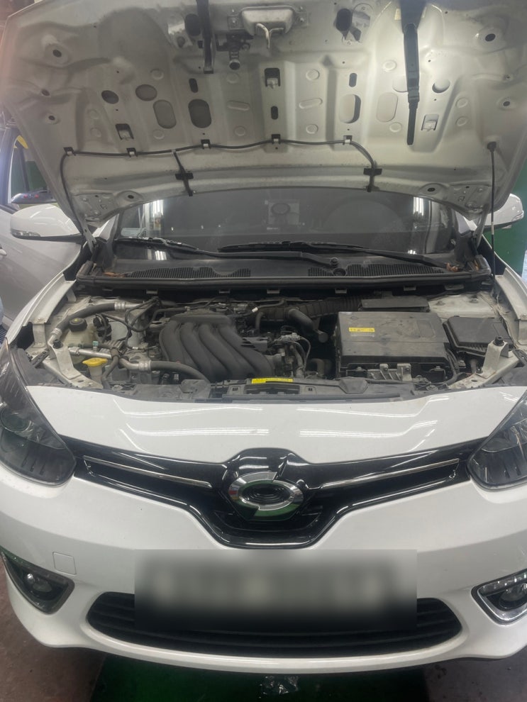 sm3 네오 L38 후기형 CVT 미션오일 펜탈거식 교환 작업 : 네이버 블로그