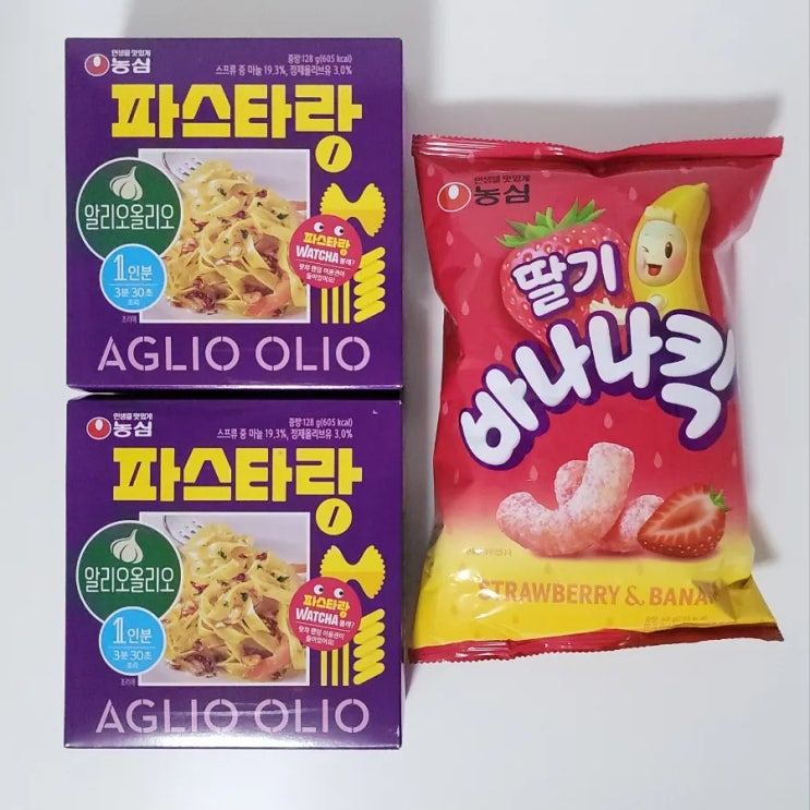 농심 신상 라면 얼리어먹터 파스타랑 알리오올리오 왓챠쿠폰이용권 네이버 블로그