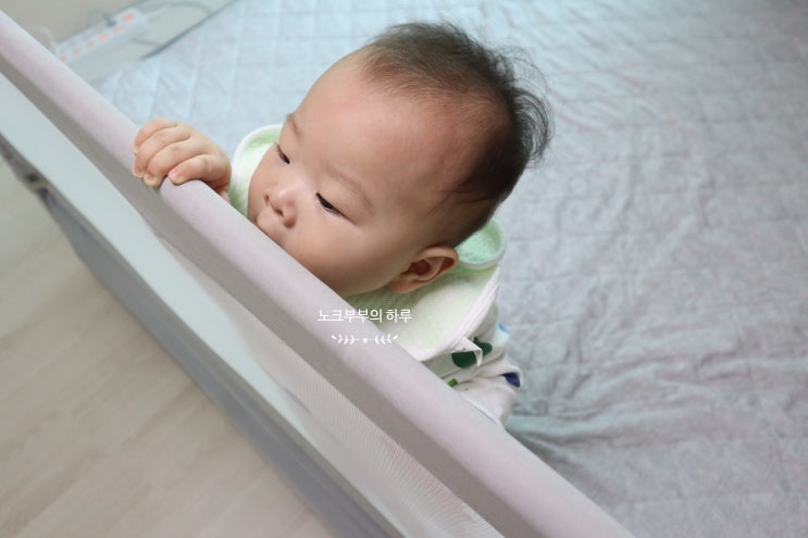 아기낙상사고방지 BBZ 침대가드 매트리스깔판 연결 후기 : 네이버 블로그