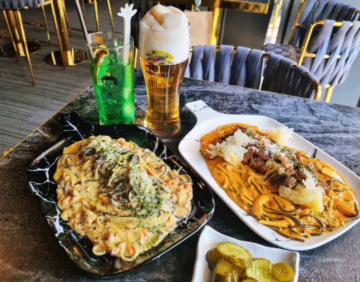 공덕맛집 공덕역 1번출구 경의선 숲길 하이바이볼 파스타와 하이볼맛집 직장인 점심메뉴 추천 네이버 블로그