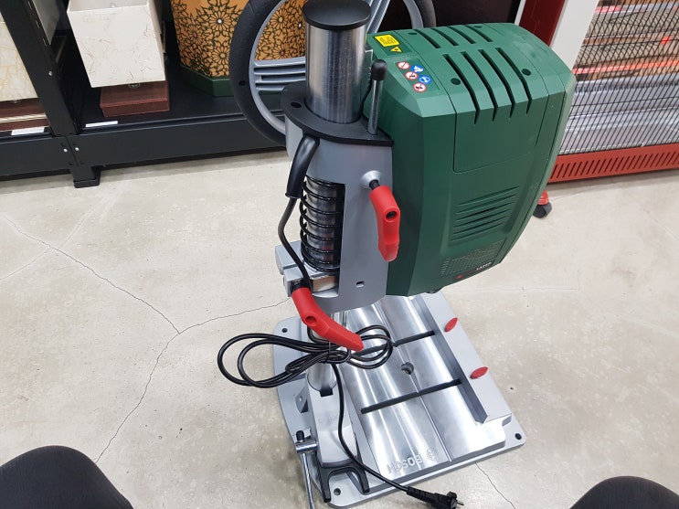 [공구리뷰]내돈내산 「보쉬 드릴스탠드(PBD40)」 : 네이버 블로그