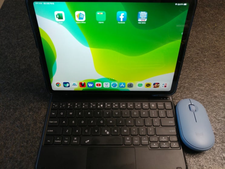 아이패드 구조독 키보드 및 마우스 사용기 : 네이버 블로그