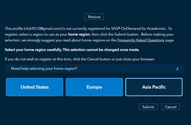 SAS university edition / SAS OnDemand For Academics(무료) : 네이버 블로그