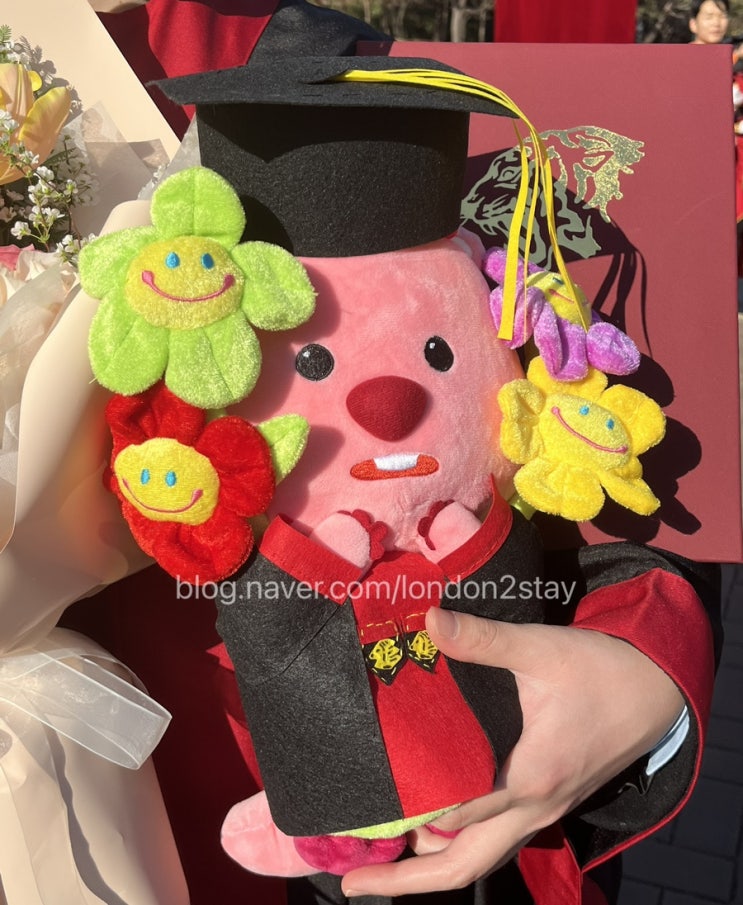 20230224 고려대 졸업식 잔망루피 인형 졸업식 가운 만들기 네이버 블로그