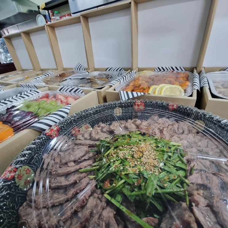 광주 환갑 칠순 구순 생신상 박스케이터링 광주 가족모임 단체도시락 출장뷔페 에어룸케이터링 네이버 블로그